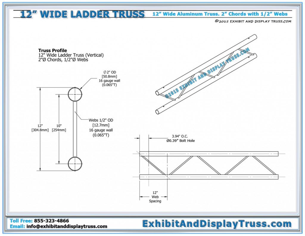 12_wide_ladder_truss_Dimensions_trade_show_exhibit_design