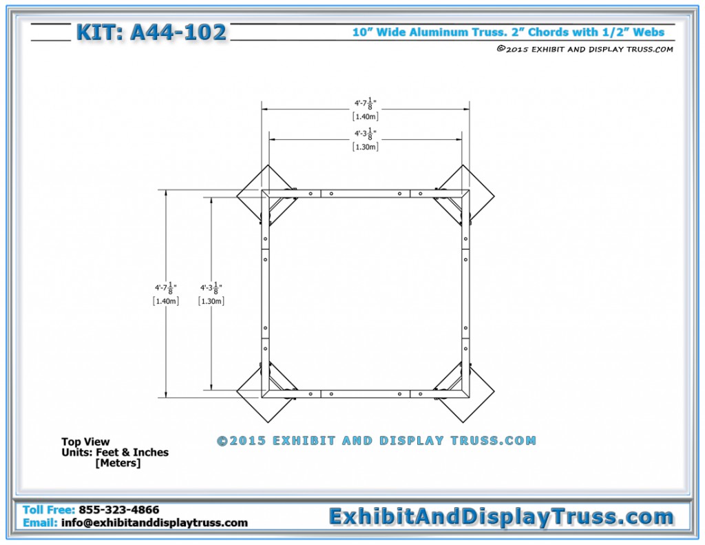 a44_102_top_view_truss_media_column_media_tower_truss_booth_display