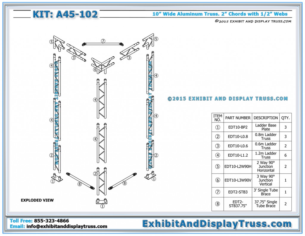a45_102_exploded_view_banner_towers_tower_banner_display